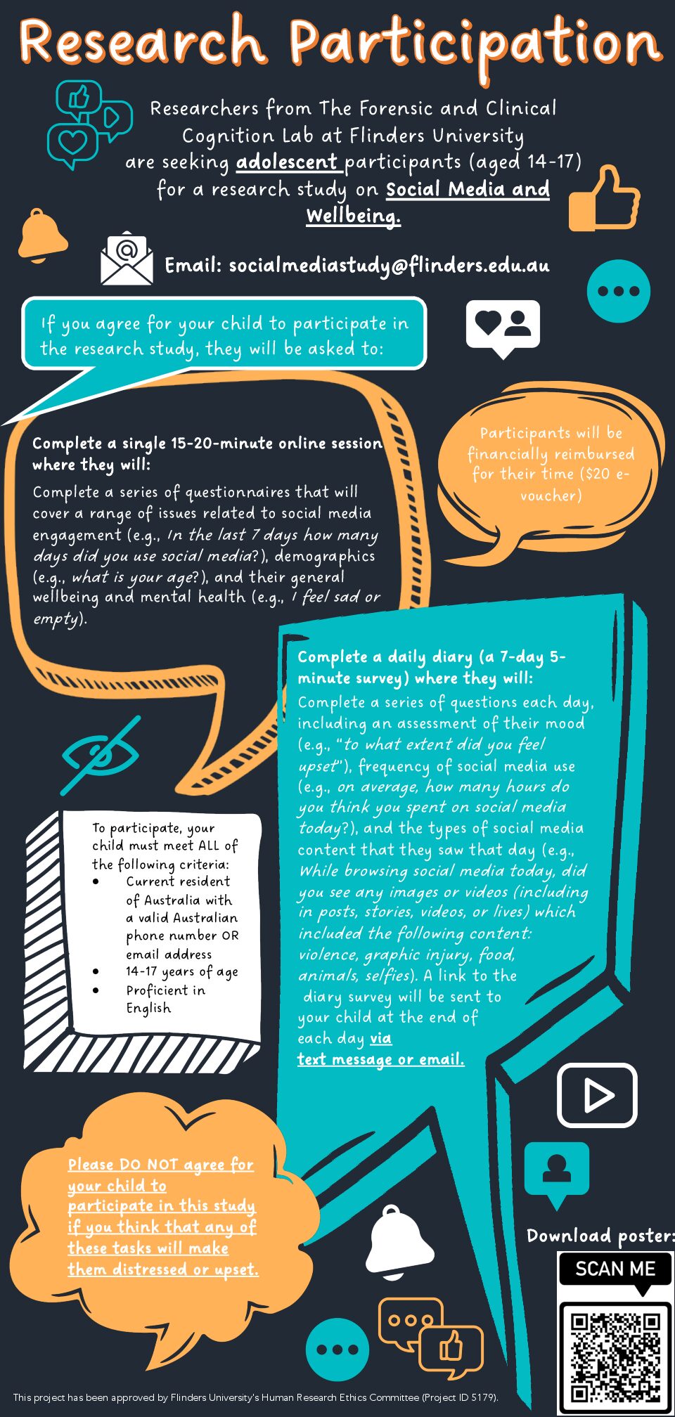 Social Media and Wellbeing Research Study - Melanie Takarangi Lab